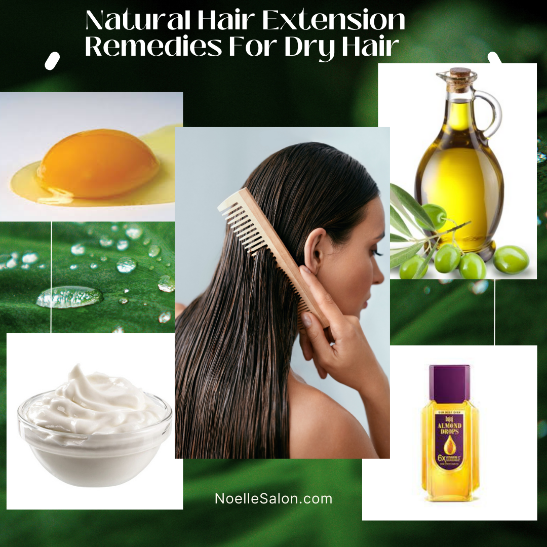Natural Hair Remedies To Revive Dry Hair Extensions Oiling Hair Extens ...