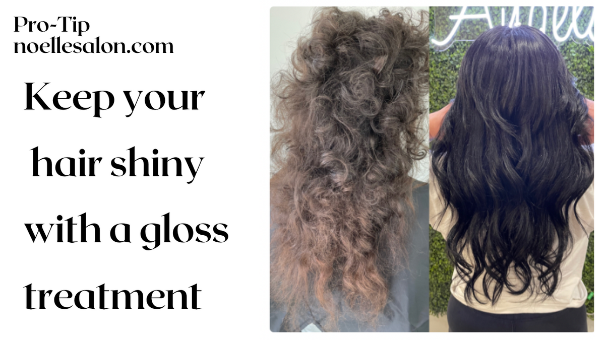 Luminous Locks: Hair Gloss Treatment Guide – noellesalon